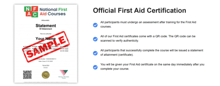 First Aid Courses Near You in NSW | NFAC Training Locations